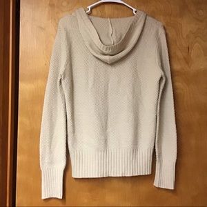 Spunky | Sweaters | Spunky Womens Hooded V Neck Sweater Sz S Beige ...